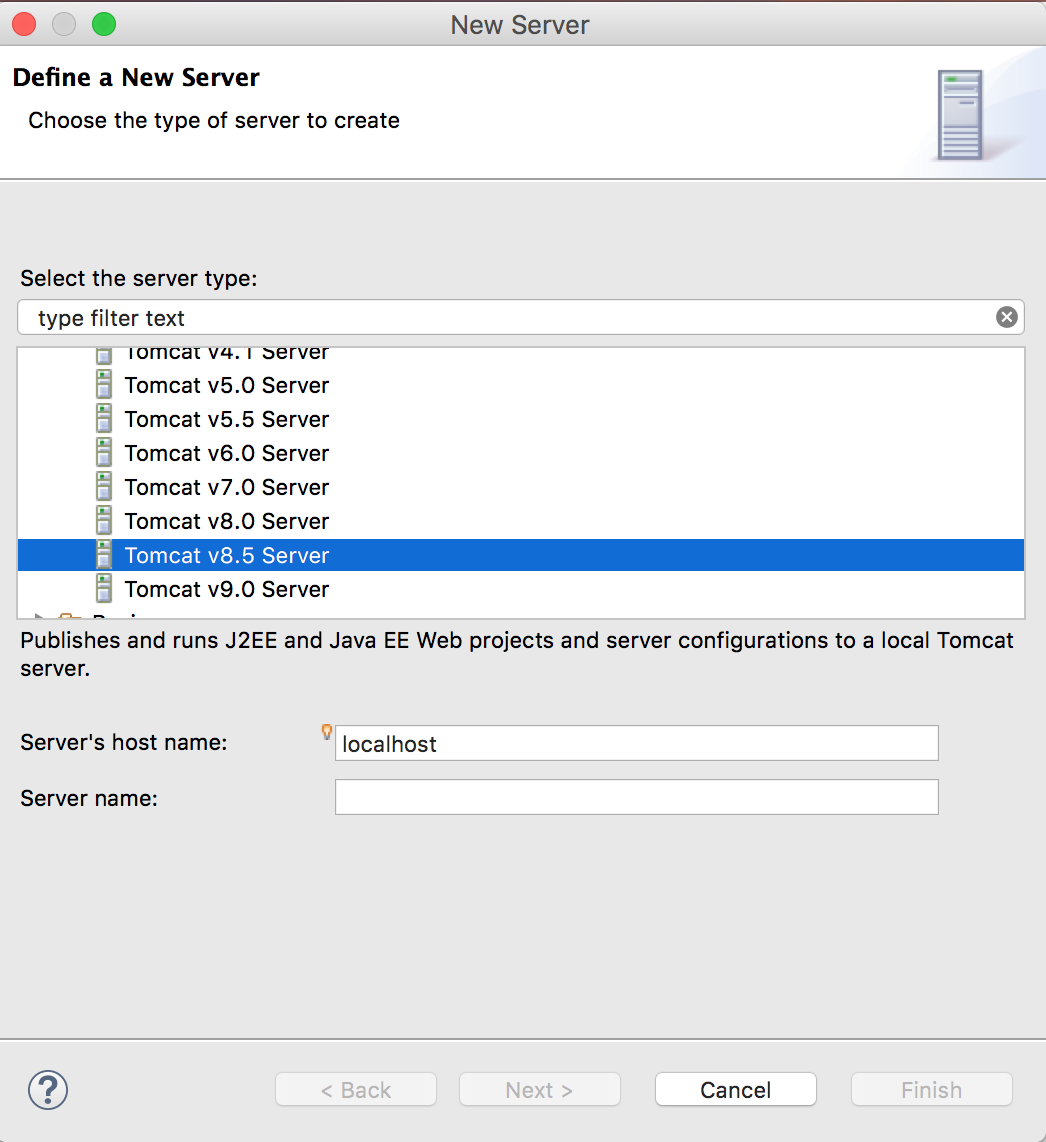 eclipseでtomcatを読み込まない