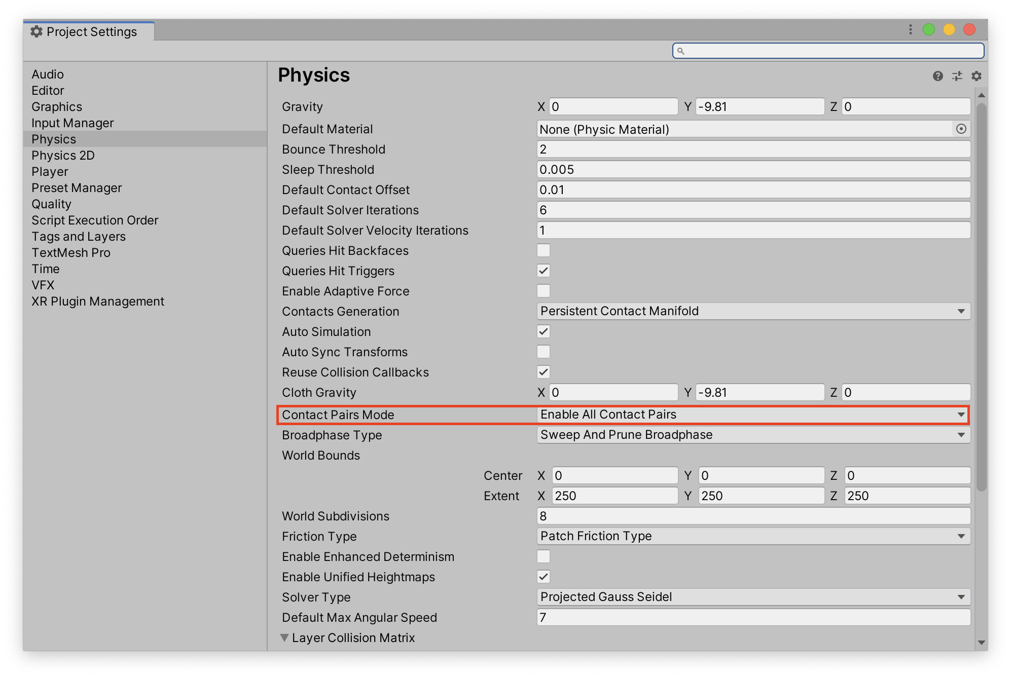 Unity Rigidbodyの新機能?について