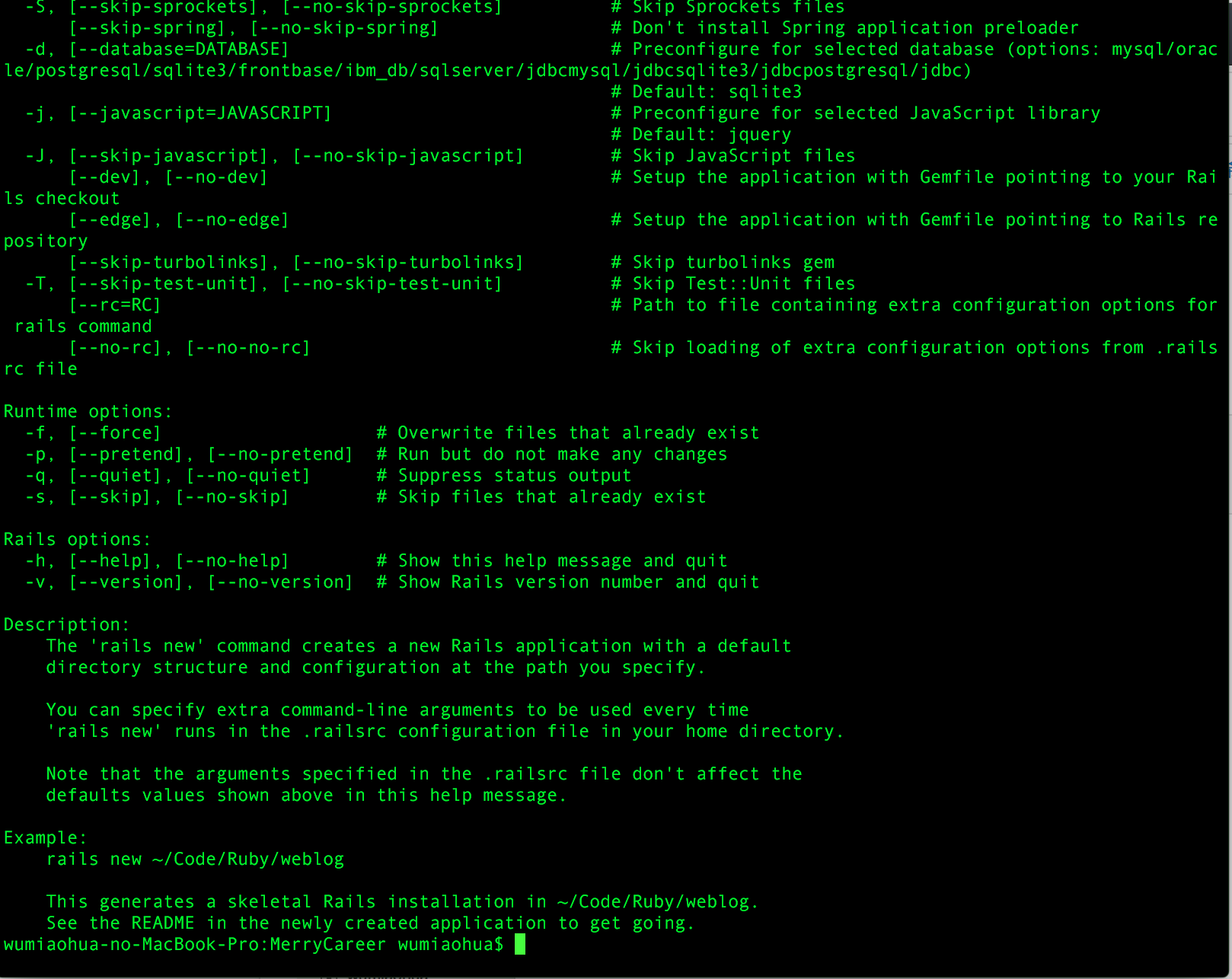 Ruby on Rails: http://localhost:3000 へアクセスできない | teratail