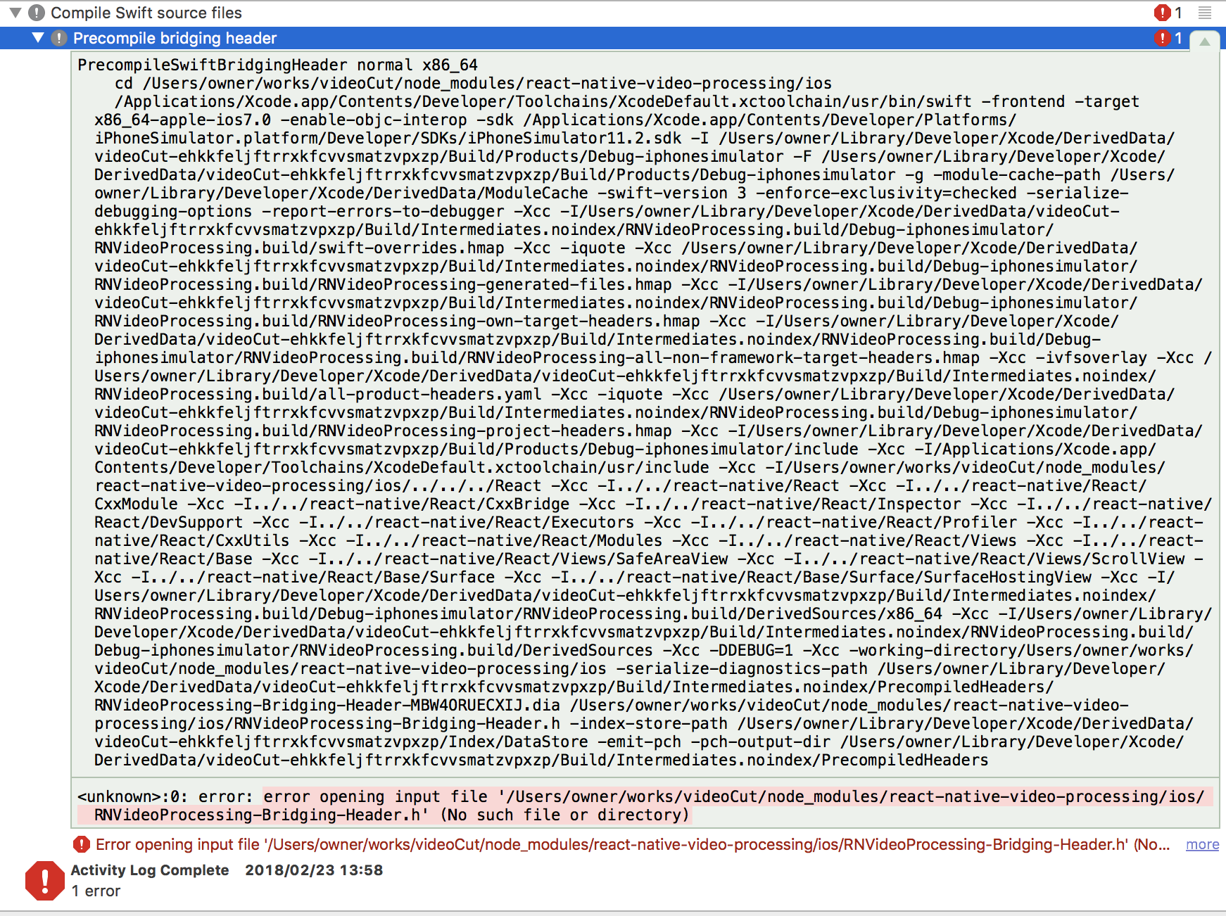 React-NativeでiOSのローカル動画の取り扱いについて。