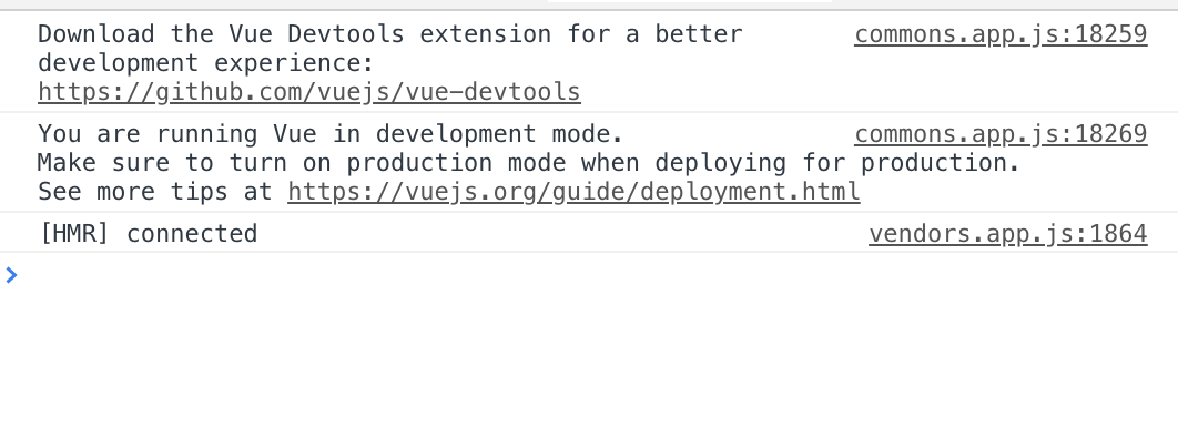 Nuxt.js console.logで動くアプリが動かせない | teratail