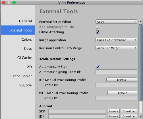 UnityでVisual Studio Codeを使いたいです。 | teratail