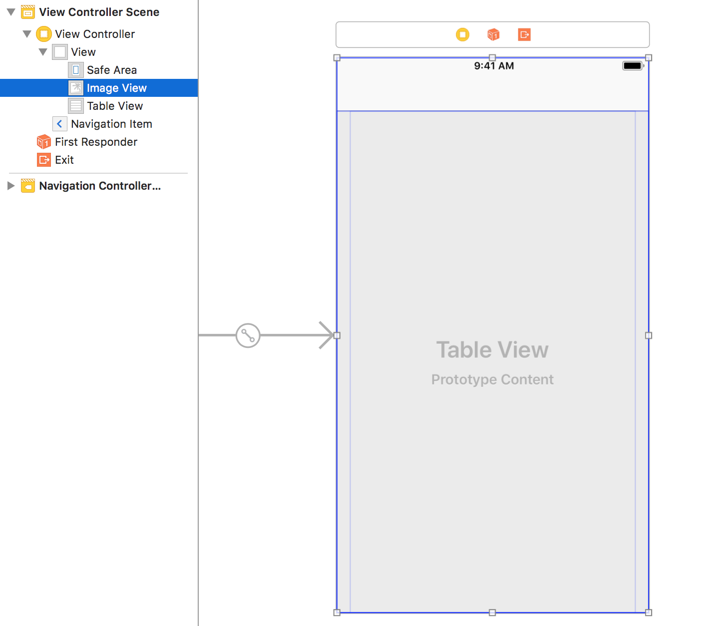 iosのTableViewControllerの背景設定方法