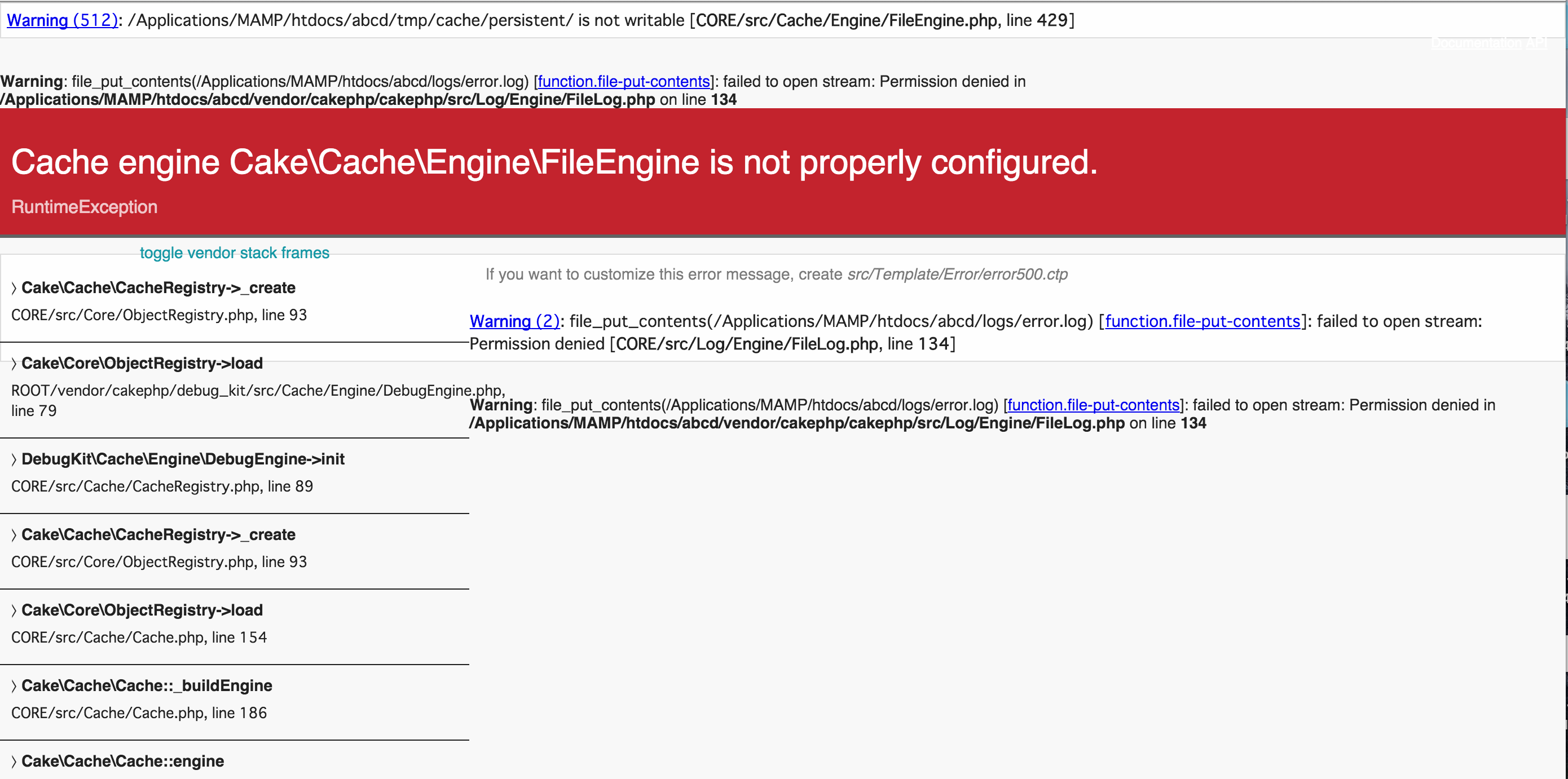 MAMPを使用した場合のComposerでcakePHP3.xをインストールする方法