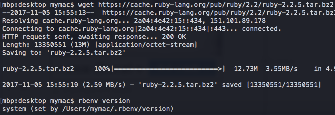 rbenvでのrubyインストールエラー