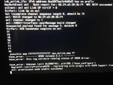Mac 起動出来できません(haxm_error)