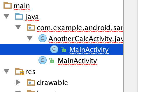 AndroidStudioで新しいActivityを作ったのですが、MainActivityが2つになったのですが、いいのでしょうか？
