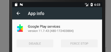 ogle Map API Demo won't run unless you update Google Play servicesエラー
