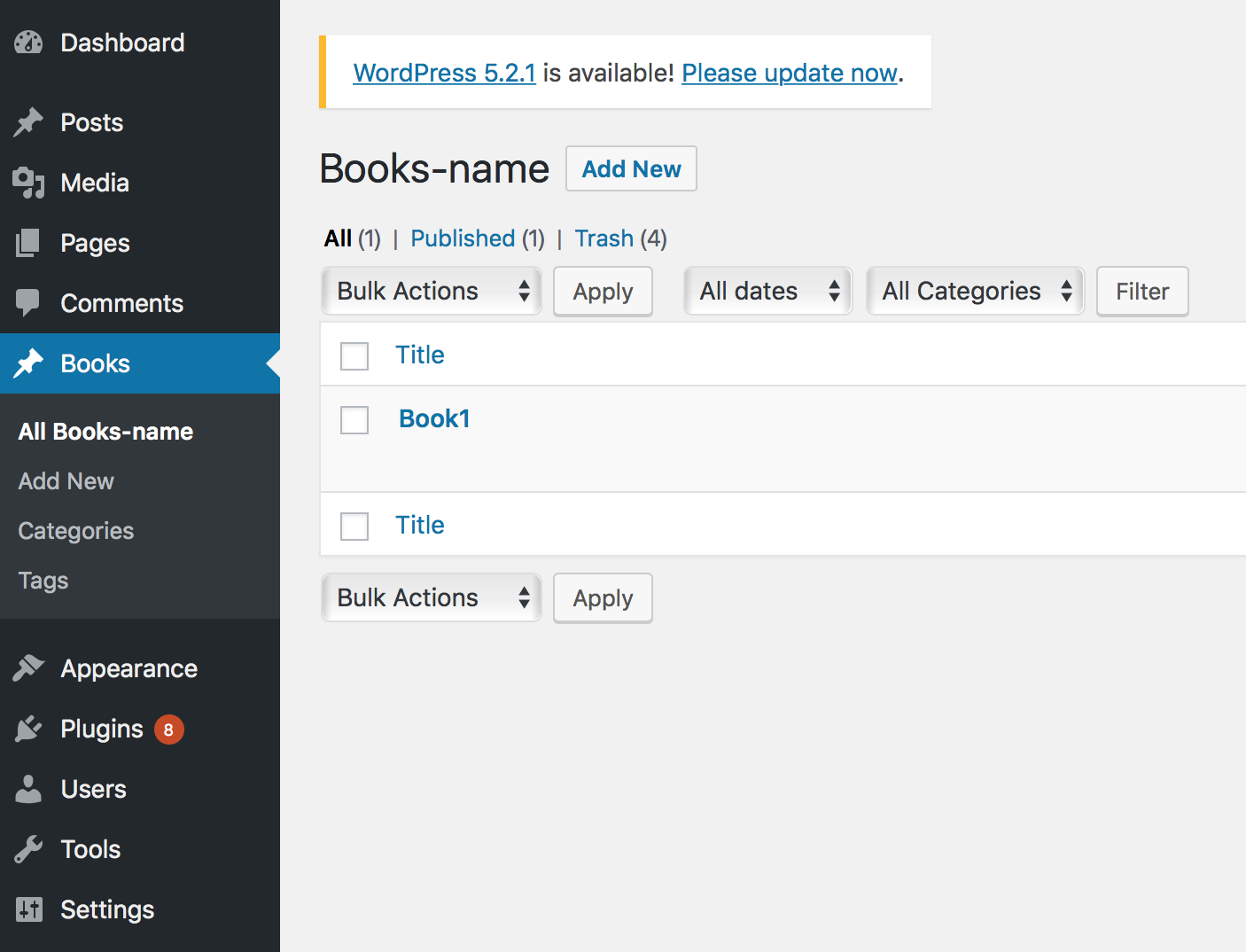 カスタム投稿のsingular_nameについて[wordpress] | teratail