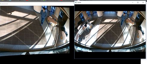 Python版のopencvを使った、リアルタイムでのキャリブレーションおよび、ひずみ補正。
