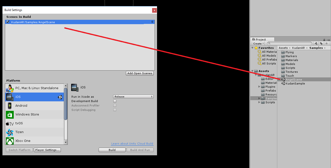 Unityでios用にXcodeでbuildしたプログラムがiphoneのカメラを認識しない | teratail