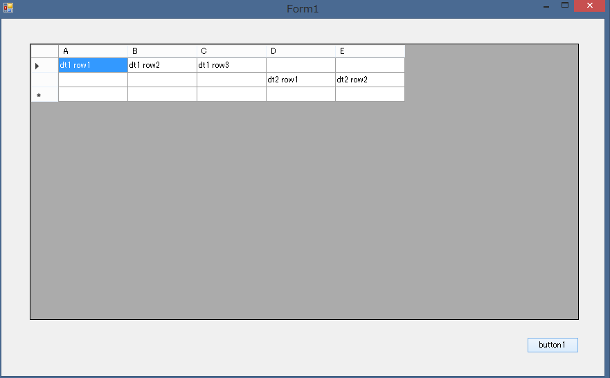 [C#]datatableを結合し行を揃えてcsvファイルに出力したい | teratail