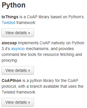 CoAPプロトコルの実装について