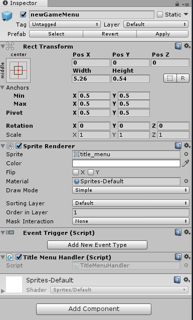 UnityでPointerEnterのイベントを登録したのに反応しない | teratail