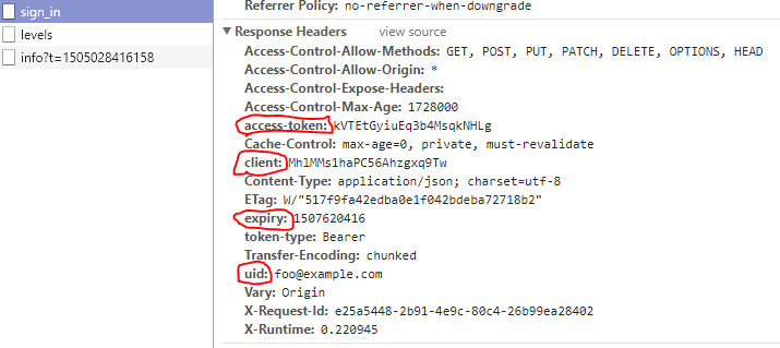 [Angular4] HttpClientサービスのレスポンスからHttpヘッダの情報を取り出せない | teratail