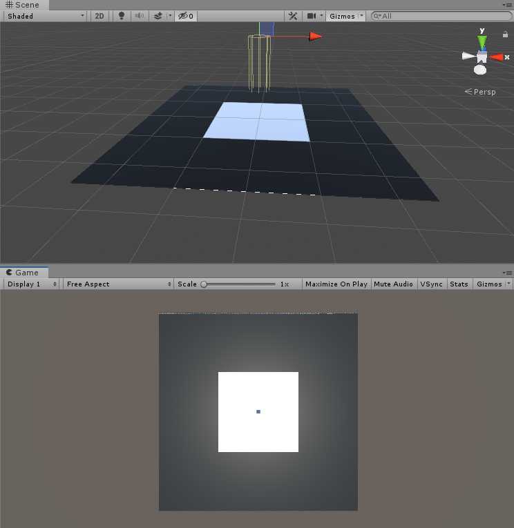 OpenCVforUnity Mat型の背景に，fillConvexPolyで図形を描画し，Unity上にあるオブジェクトのマテリアルに適用