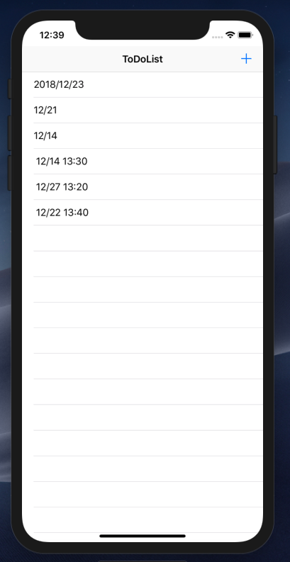 DatePickerの値が正常に表示されない | teratail