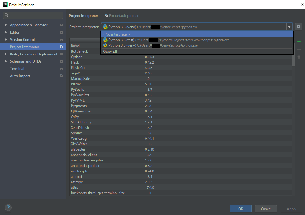 anacondaにて numpyをimportするとエラーになる