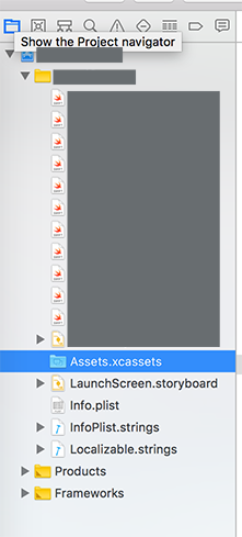 Assets.xcassetsに追加したフォルダや画像は、iPhone内のどこにインストールされますか[swift] | teratail