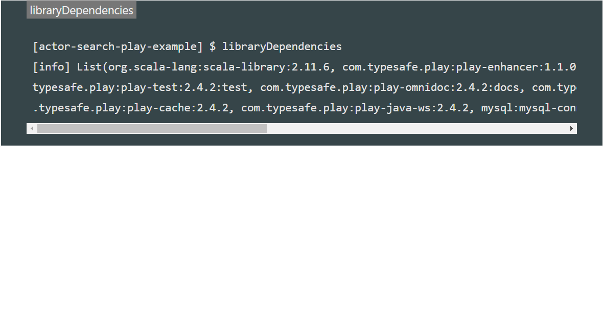 PlayframeworkでのMysql接続 | teratail