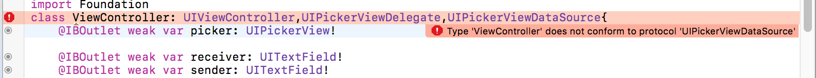 swift picker viewを使った際のエラー