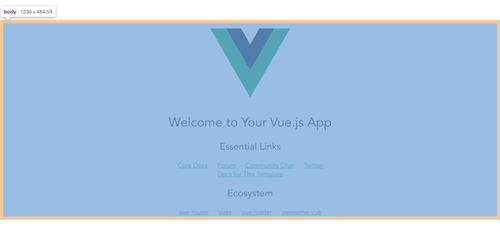 Vue.jsのbootstrap利用時にフルスクリーンで背景色をつけたい | teratail