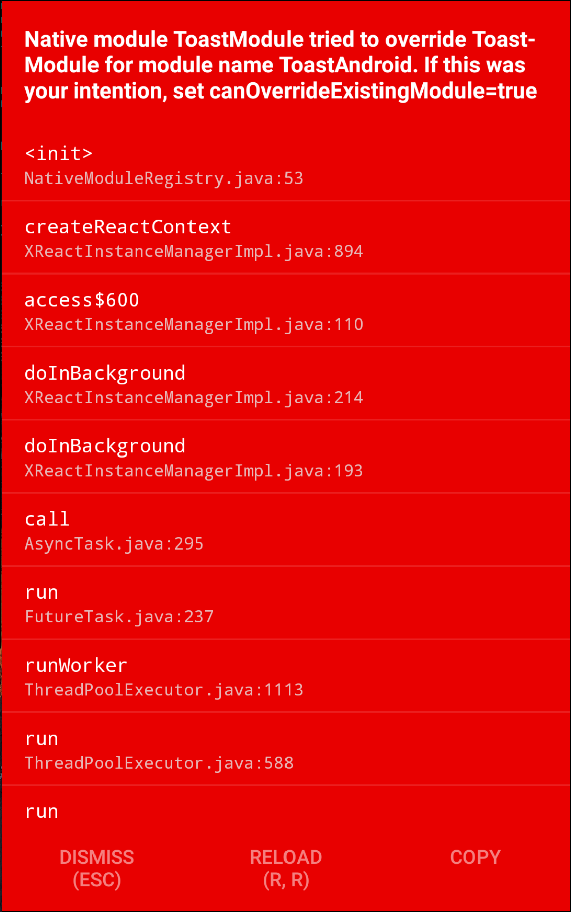 React Native for AndroidにおけるModuleの読み込み | teratail