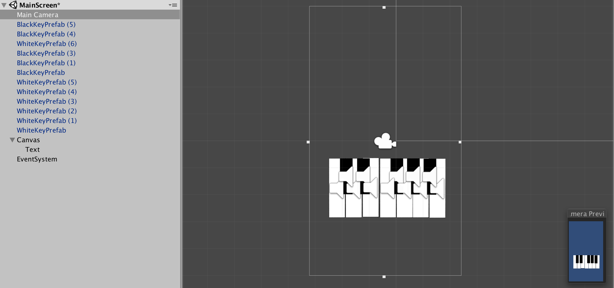 CanvasとMainCameraの関係がわからない | teratail