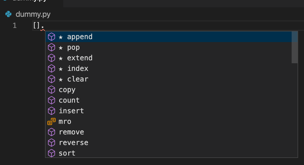 Visual Studio Code Python Defaultdict 